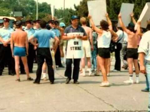 LCUC Strike in the 80's - YouTube