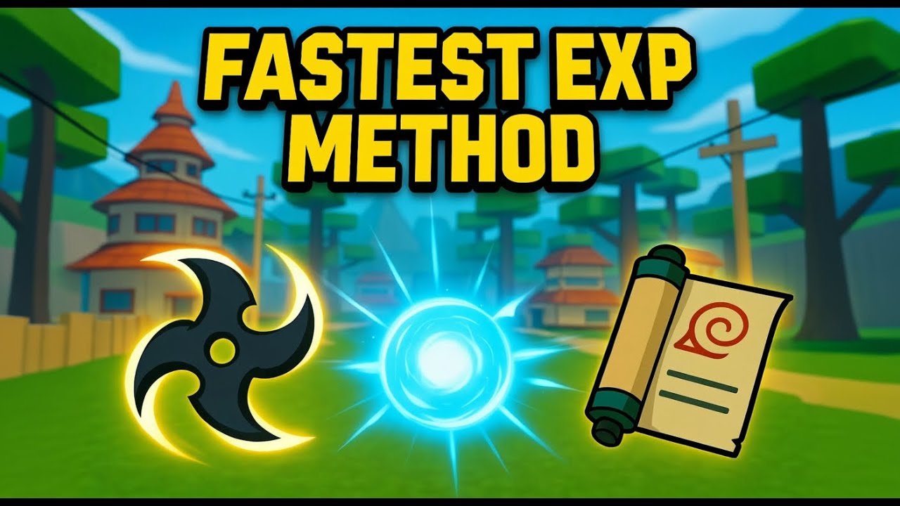 The *FASTEST* way to get exp in Shindo Life | get exp fast! - YouTube