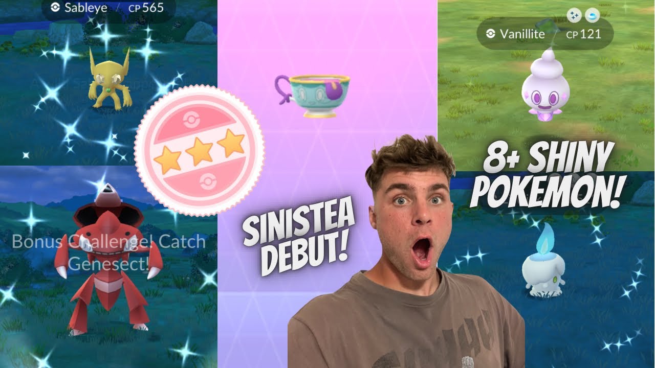 SHUNDO Check, Sinistea Debut, 8+ Shiny Pokemon and More in Pokemon Go’s ...