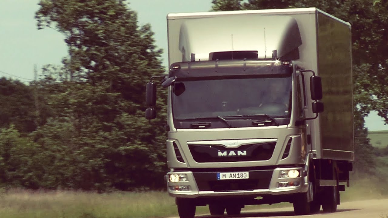 MAN TGL Drive, interior and Exterior - YouTube