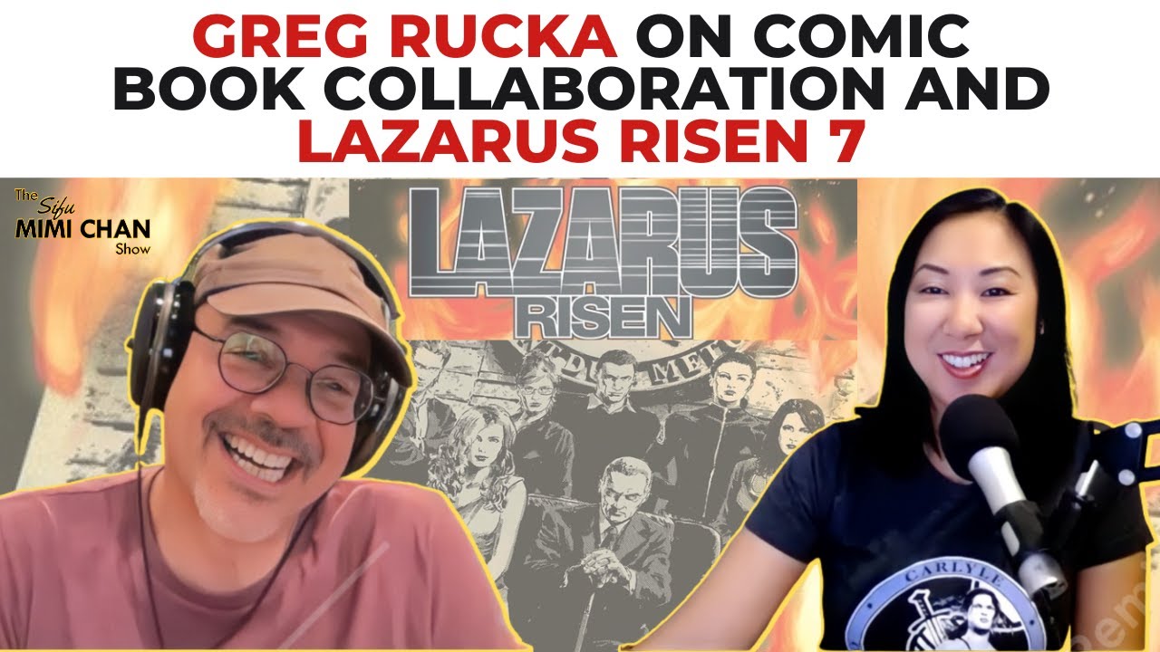 Greg Rucka on comic book collaboration and Lazarus Risen 7 - YouTube
