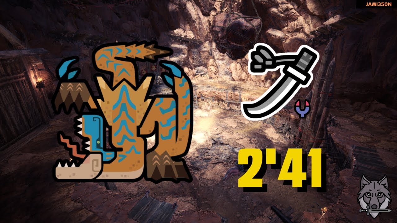 MHW.IB: TIGREX-SPEEDRUN: LONGSWORD (2'41) - YouTube