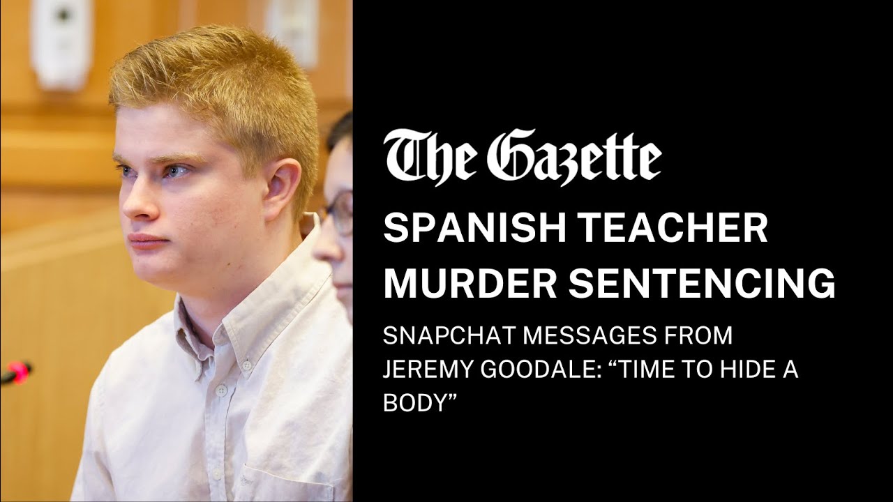 Jeremy Goodale Sentencing: Snapchats sent from Jeremy Goodale - YouTube