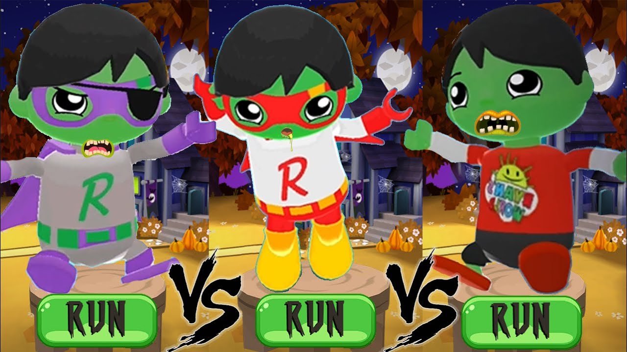 Tag With Ryan - Zombie edition: Zombie Ryan vs Zombie Red Titan vs ...