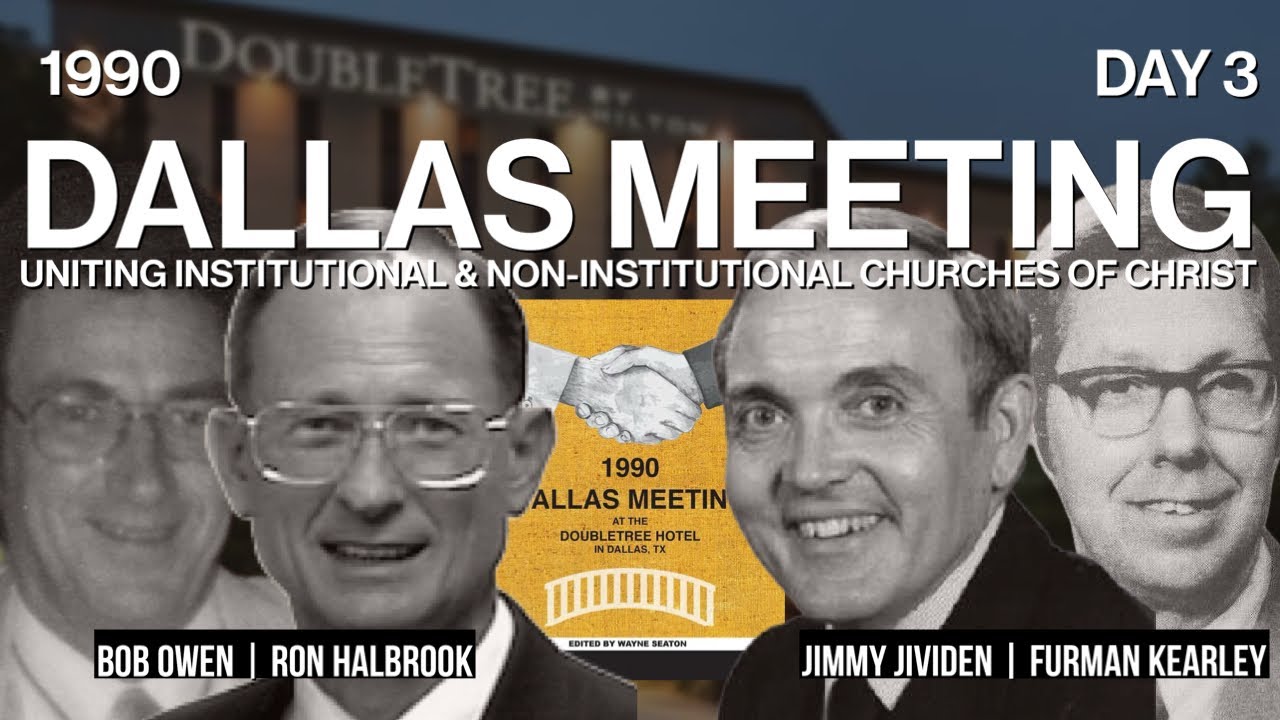 The Dallas Meeting | 1990 | Uniting Institutional & Non-Institutional ...