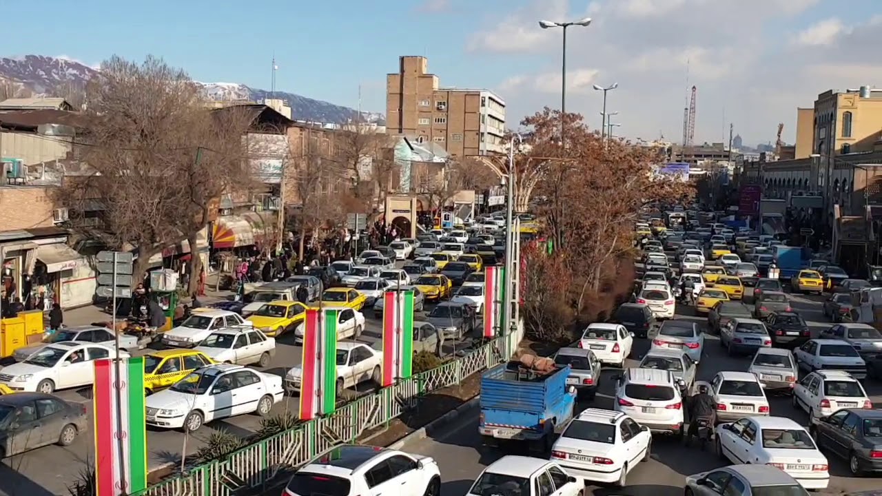 Iran. Tabriz street - YouTube