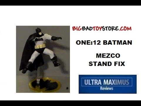 Batman ONE:12 MEZCO Stand Fix - YouTube