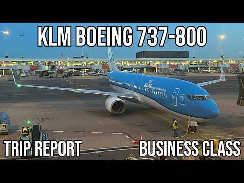 [TRIP REPORT] KLM Boeing 737-800 (BUSINESS CLASS) Amsterdam (AMS) - Glasgow (GLA)