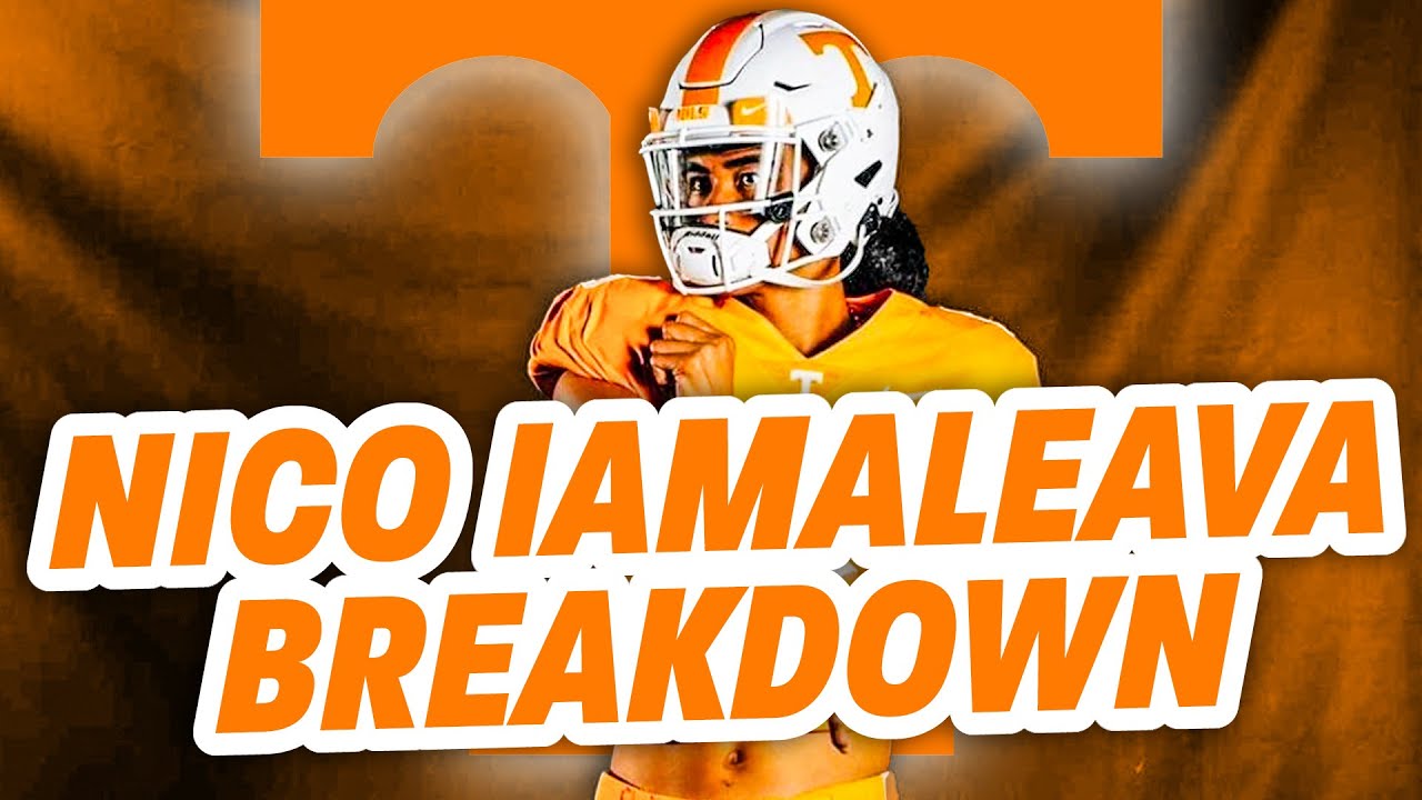 Nico Iamaleava can be the next great Tennessee QB - Nico Iamaleava ...