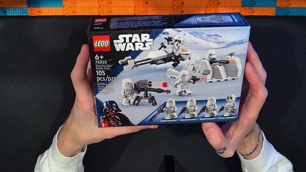 LEGO Star Wars Snowtrooper Battle Pack 75320 Build and Review! - YouTube
