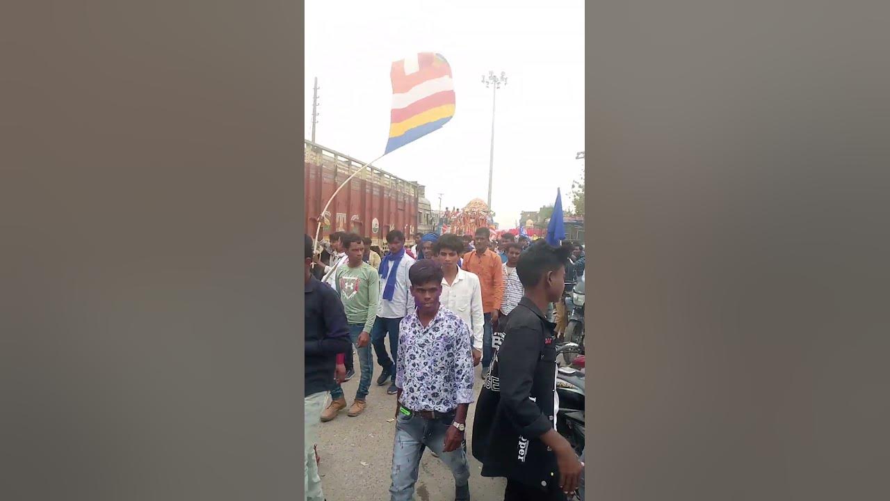 14 April Jay Bheem dumariyaganj sk Raj sachin official video jatav king 👑 - YouTube