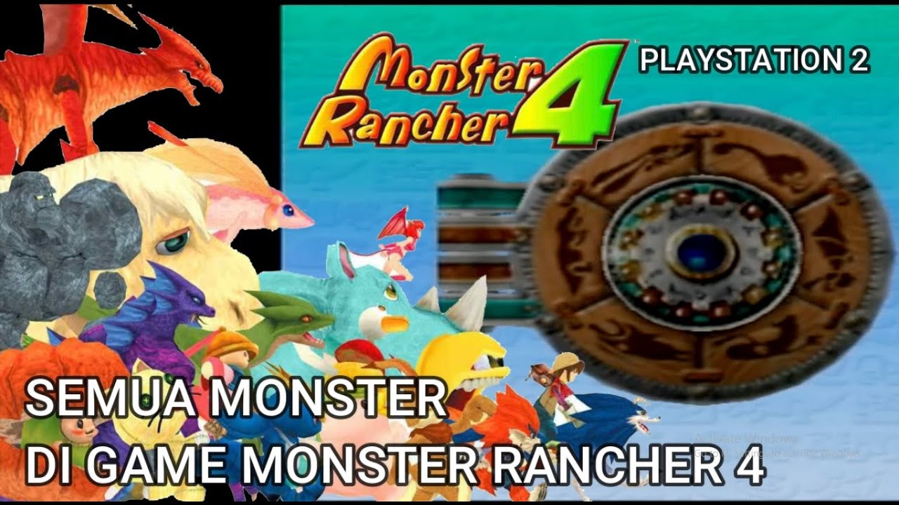 SEMUA MONSTER DI GAME MONSTER RANCHER 4 (BUKU MONSTER) - YouTube