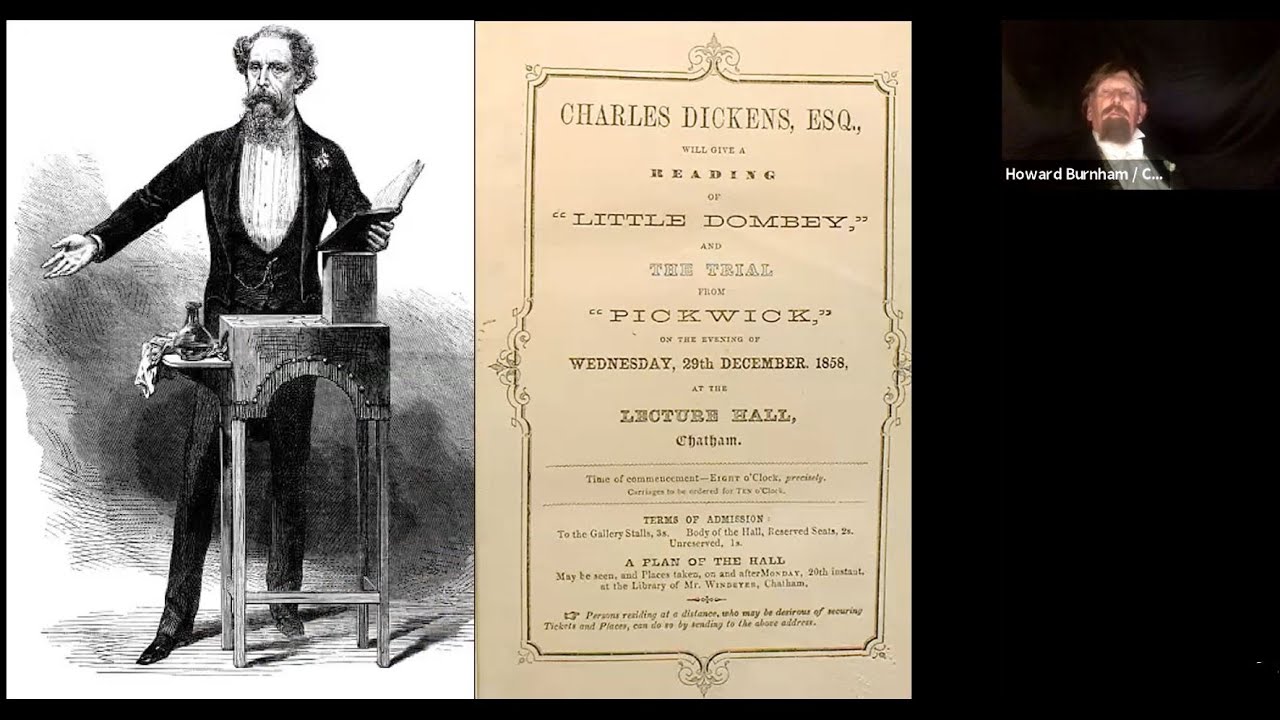 CRA Hosts - Dickens In America with Howard Burnham Nov2020 - YouTube