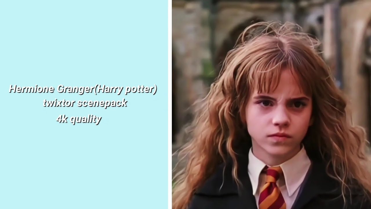 Hermione granger twixtor scenepack 4k quality #hermionegranger# ...