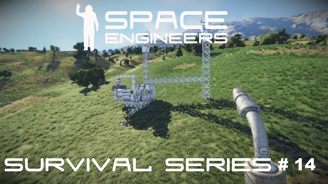 Space Engineers Survival Ep #14 Mining/Processing outpost - YouTube
