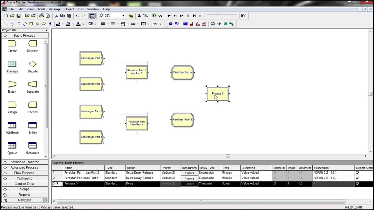 Tutorial Cara Menggunakan Aplikasi Arena Di Simulasi Sistem - YouTube