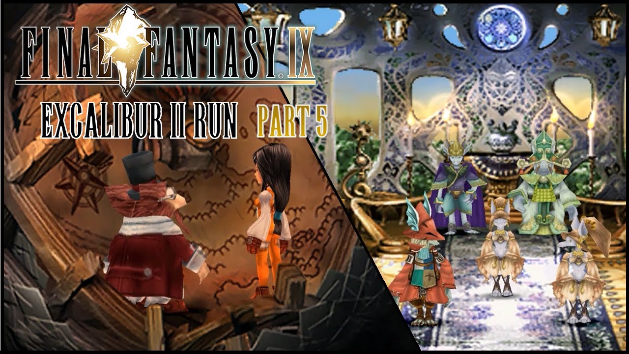 Final Fantasy 9 | Excalibur II Run (PART 5) - YouTube