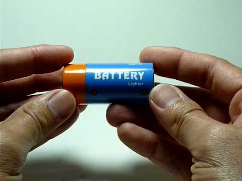 BATTERY REFILLABLE BUTANE TORCH LIGHTER - YouTube