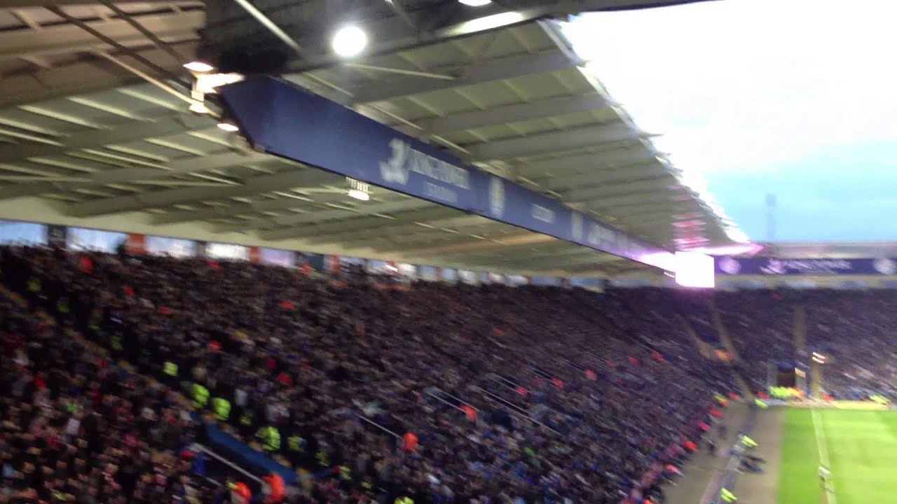 Forest fans at Leicester away singing just after scond goal 2-0 on your ...