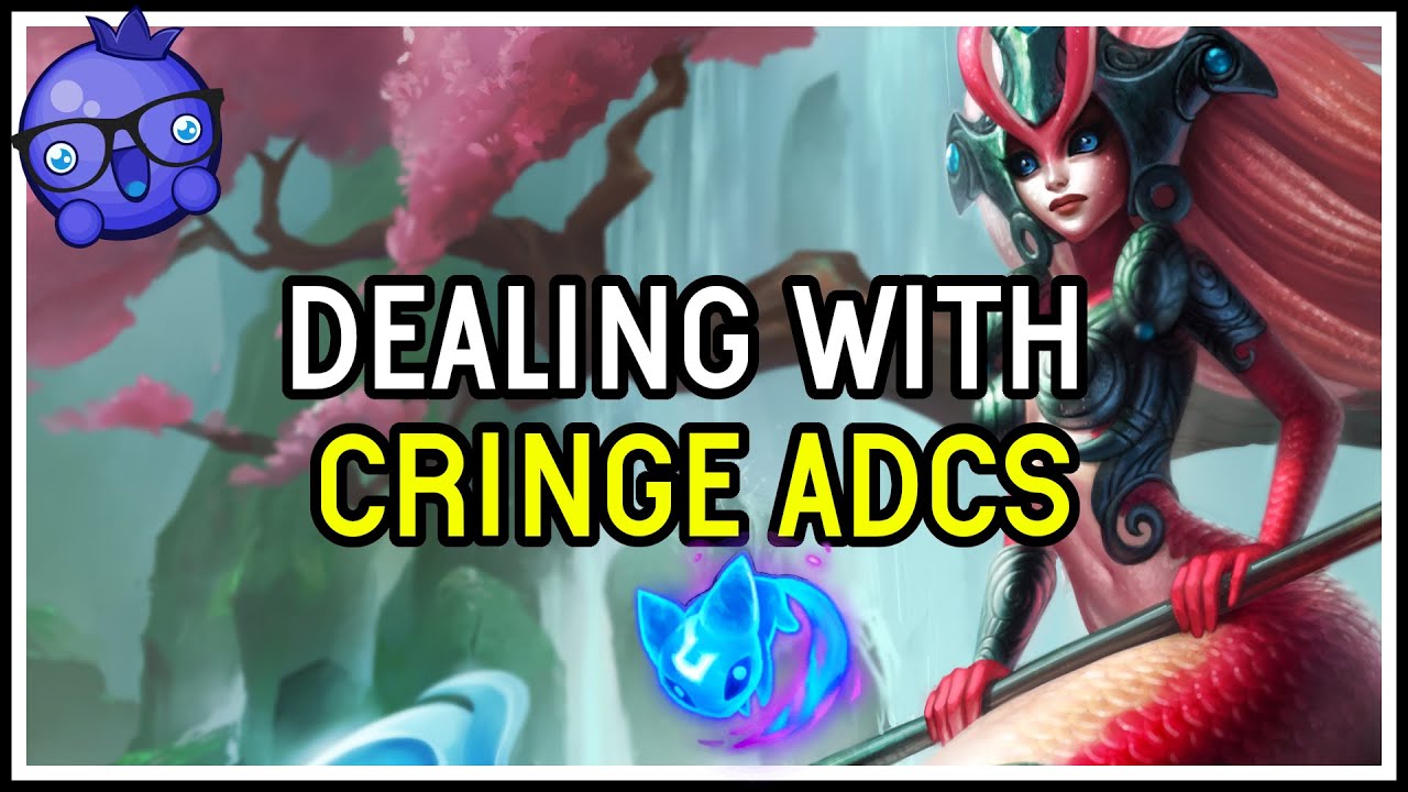 Dealing with CRINGE ADC's in Solo Queue - League of Legends - YouTube