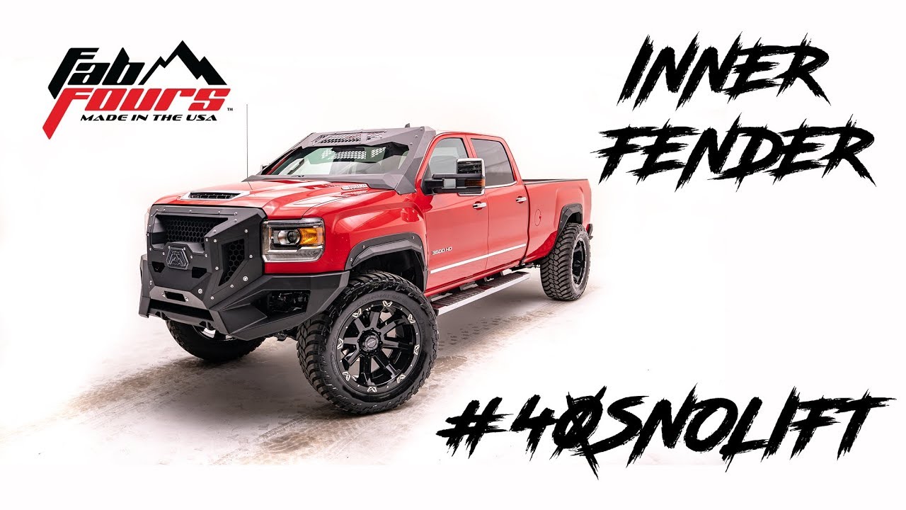 2016-2019 GMC HD OPEN FENDER INSTALLATION GUIDE: INNER FENDER ...