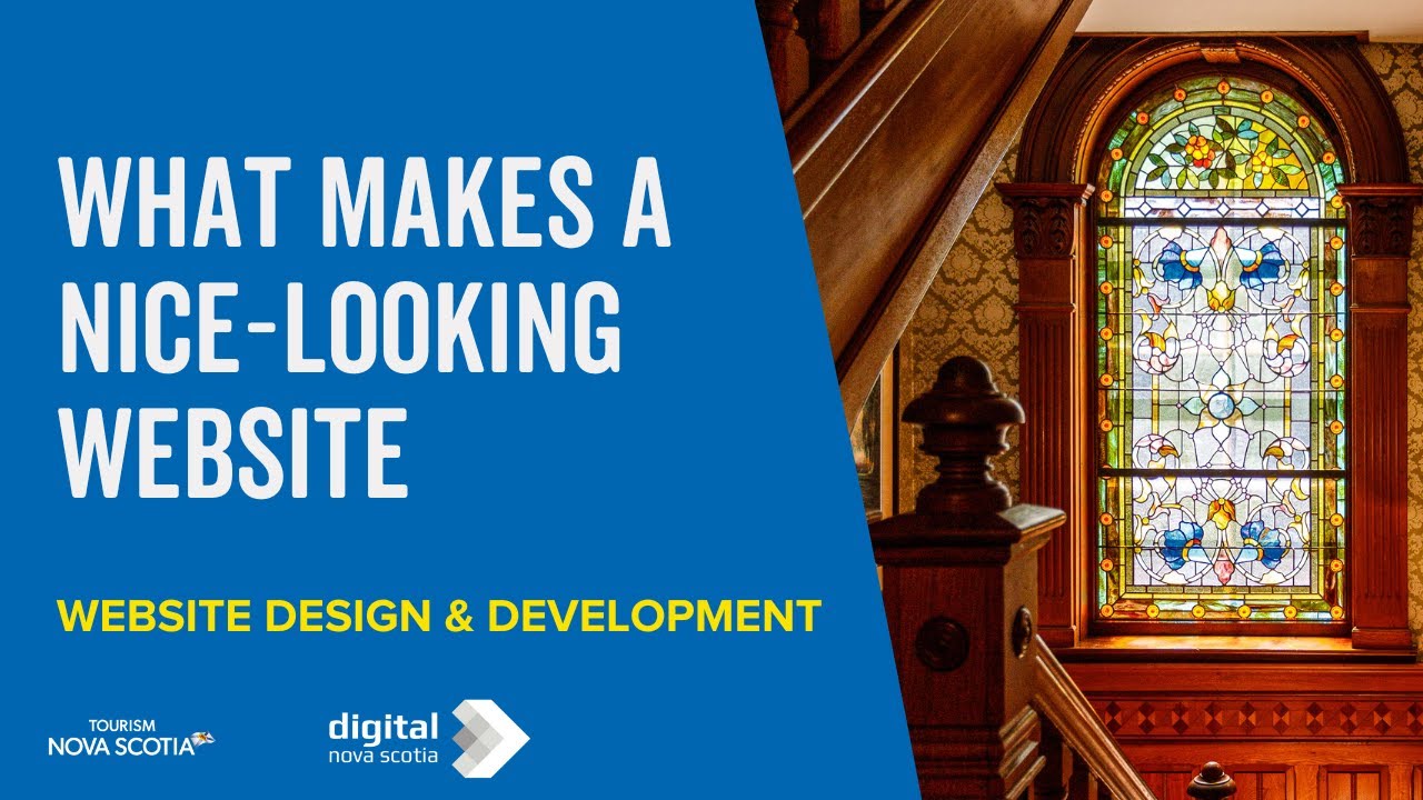 What Makes a Nice Looking Website - YouTube