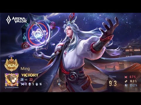 New Hero Ming Support Gameplay Arena Of Valor - YouTube
