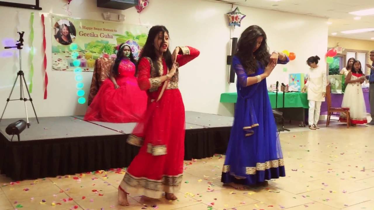 Radha dance by Priyanka and Ahana - YouTube