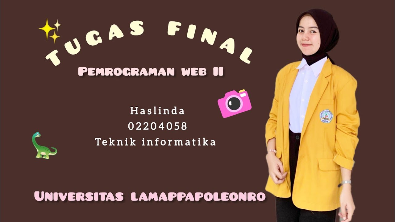 Tugas Final pemrograman web II - YouTube