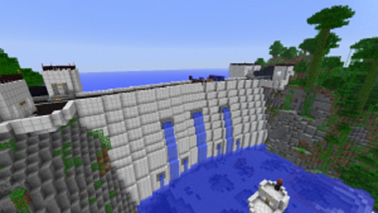 Minecraft - The Dam Adventure Map Presentation and Download - YouTube