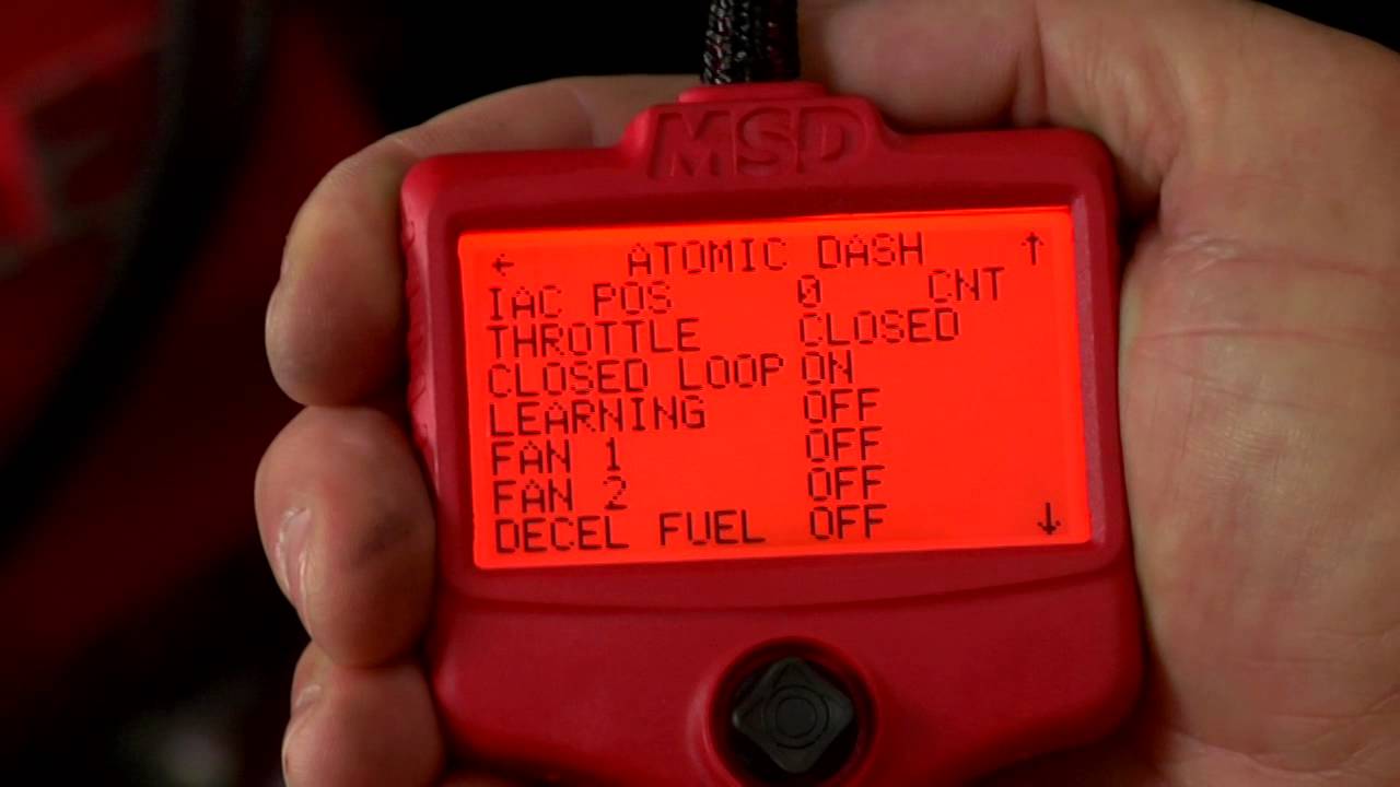 Atomic TBI Idle Adjustment - YouTube