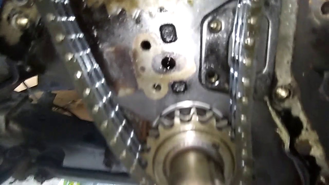 Install timing chain - YouTube
