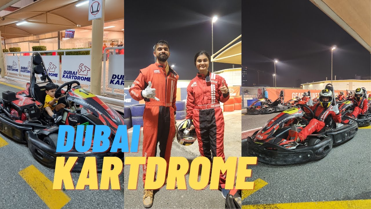 High speed Adventure at Dubai Kartdrome | Things to do in Dubai - YouTube