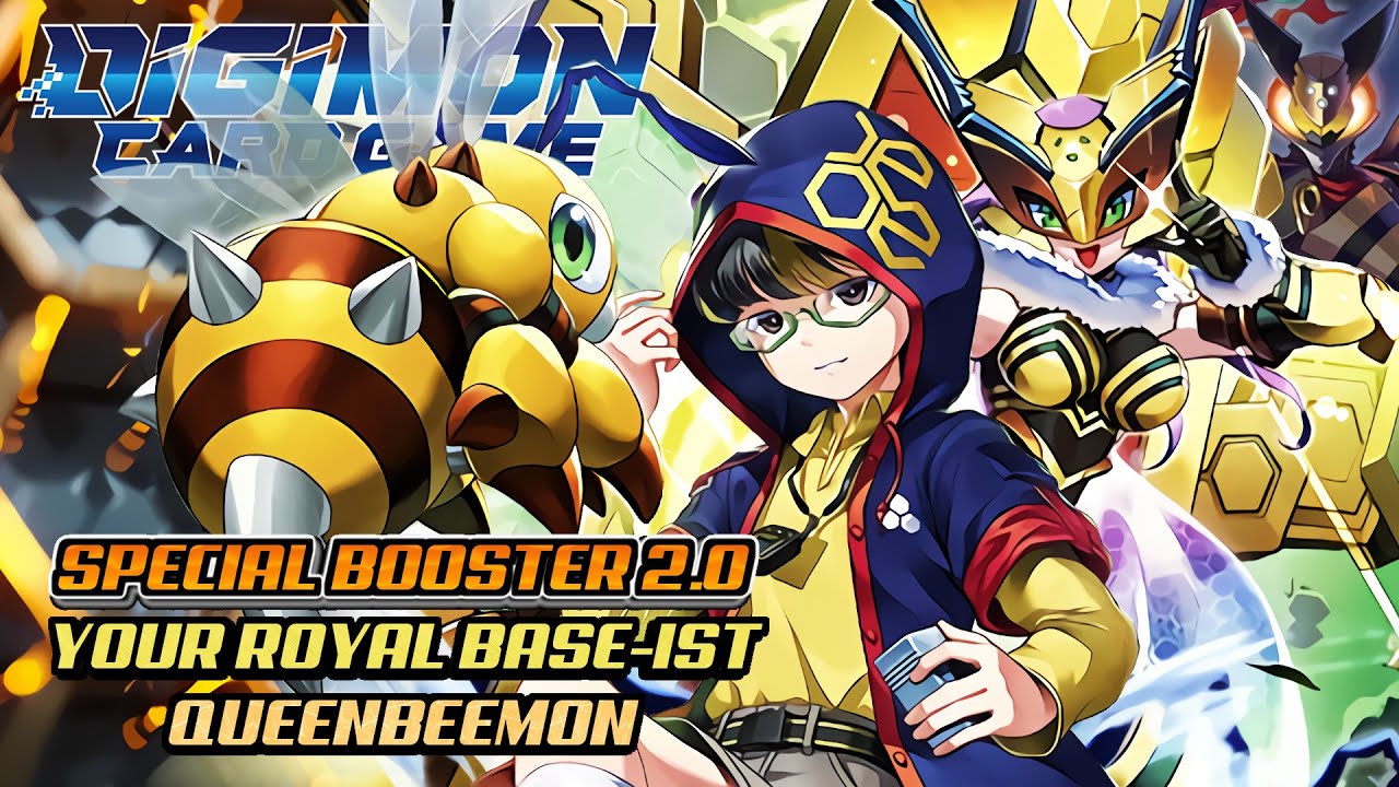 Digimon TCG | ALL HAIL YOUR ROYAL BASE-IST! QUEENBEEMON! - YouTube