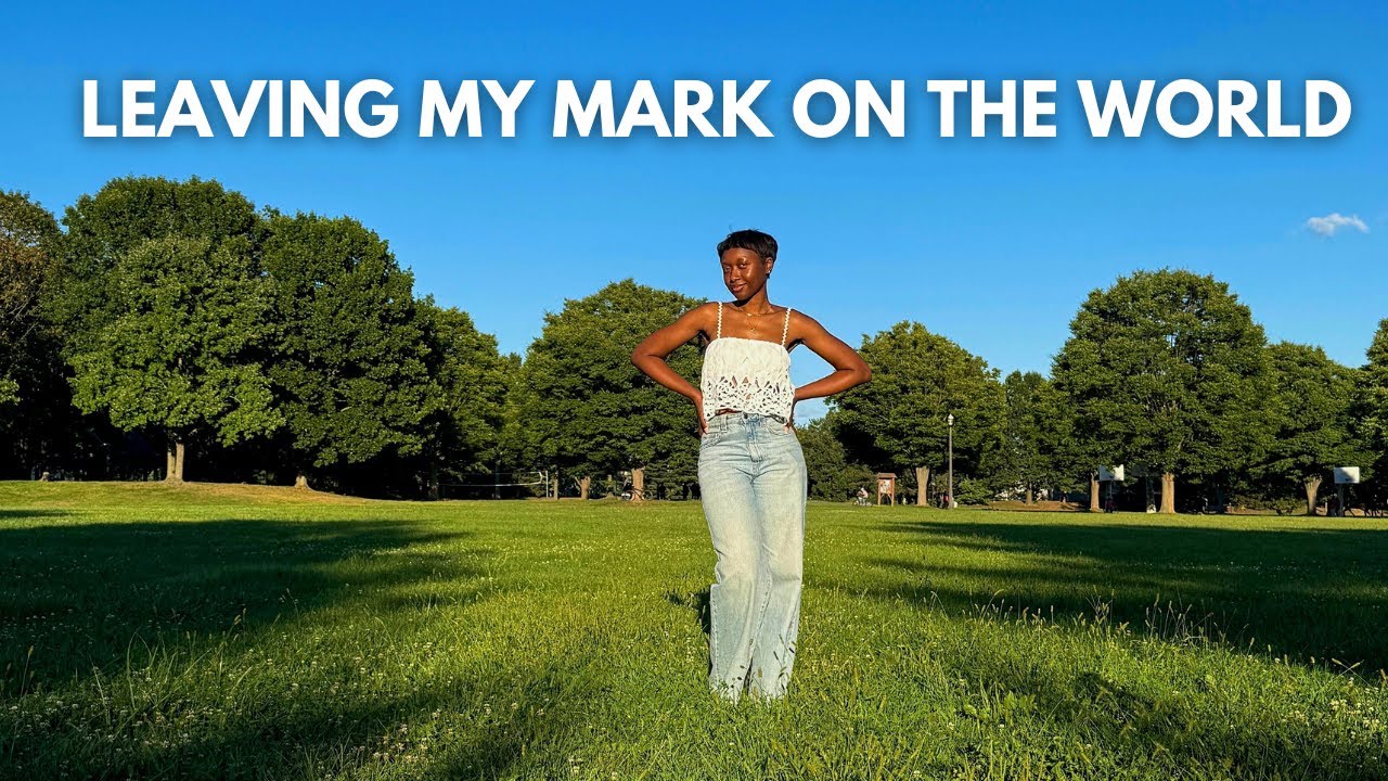 Leaving My Mark on the World and Planting Seeds - YouTube