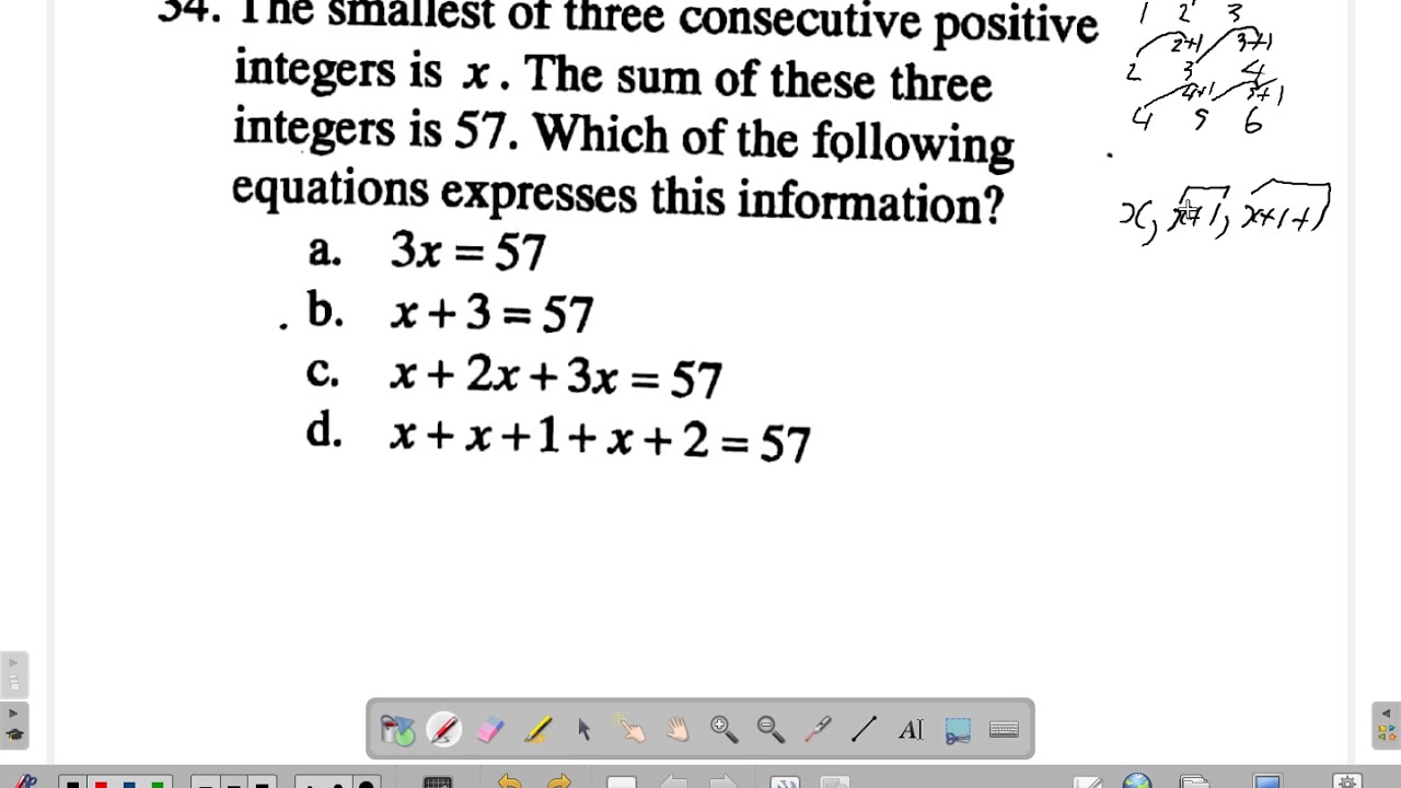 CSEC Mathematics Past Paper 1 Test 1 Question 34 - YouTube
