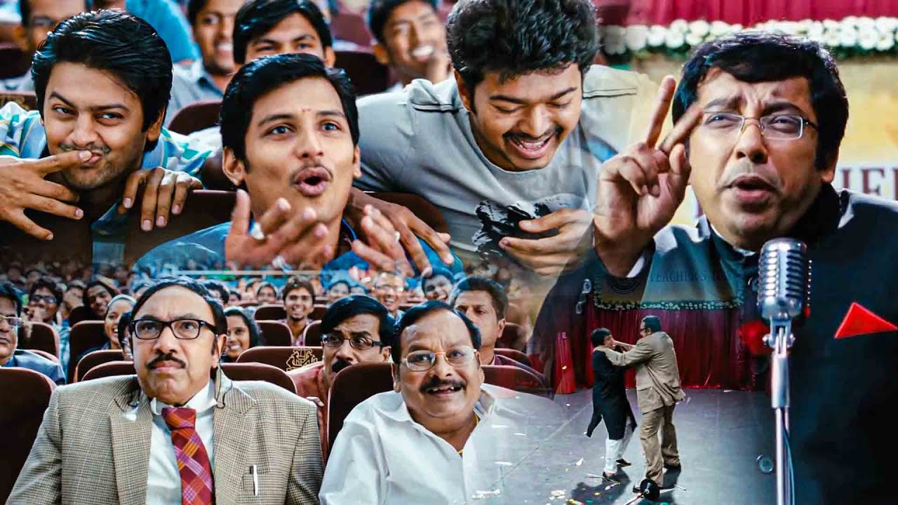 Thalapathy Vijay Tamil Movie Sathyan Hilarious Comedy Scene || Jiiva ...