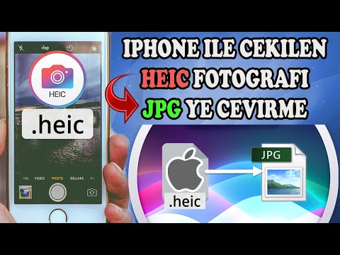 IPHONE ILE CEKILEN (HEIC) FOTOGRAFLAR BILGISAYARDA (JPG) NASIL ACILIR | 2021