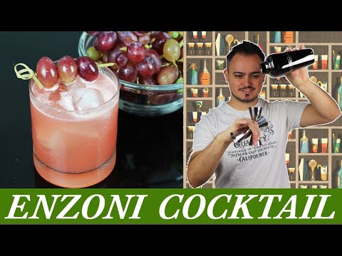 Como fazer ENZONI Coquetel com Gin e Campari - YouTube