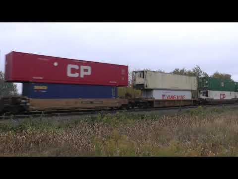 CP 9369 West (train 119) departing Westfort - YouTube