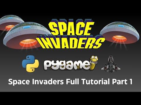 Space Invaders Full Tutorial Part 1 - YouTube