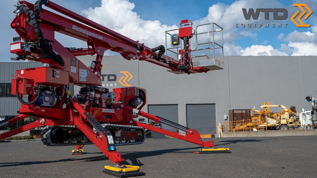CMC 42F Tracked Aerial Lift - WTD Equipment - YouTube