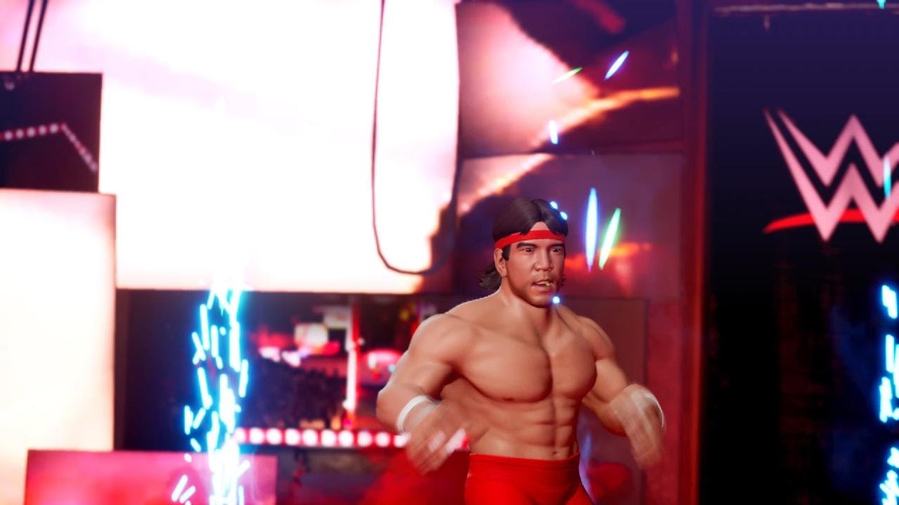 WWE 2K Battlegrounds | Ricky Steamboat vs Ultimate Warrior - YouTube