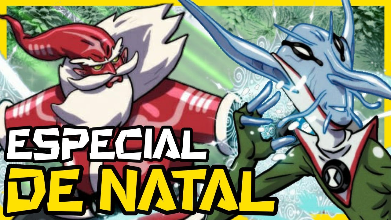 ESPECIAL DE NATAL (60K) - NOVOS ALIENS NATALINOS OFICIAIS EM BEN 10 ...