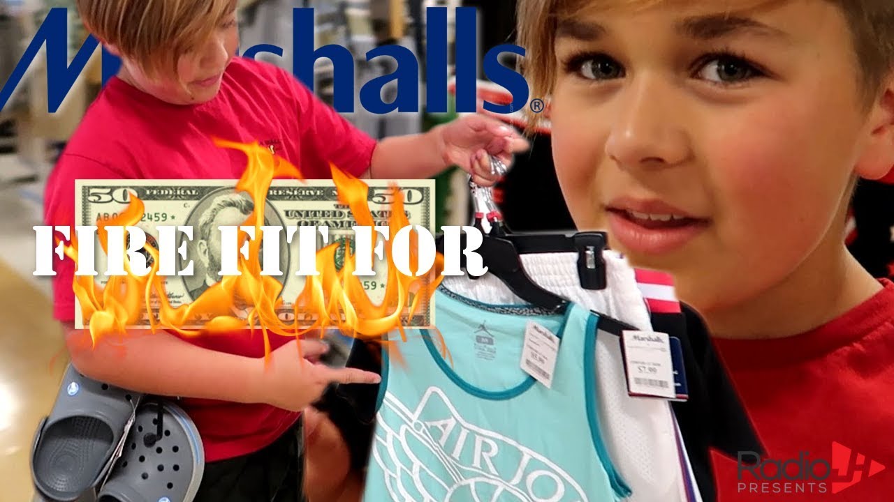 Fire Fit For $50 Marshalls Challenge? - YouTube
