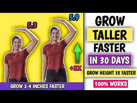 Grow Taller Faster In 30 Days | Boost Height 3X Faster | Boost Height ...