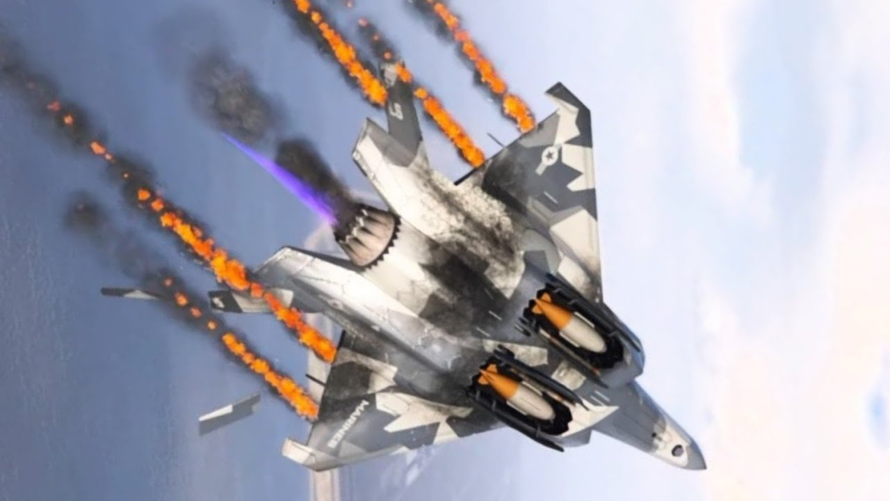 FIRST EVER F 160 RAIJU DOGFIGHT YouTube