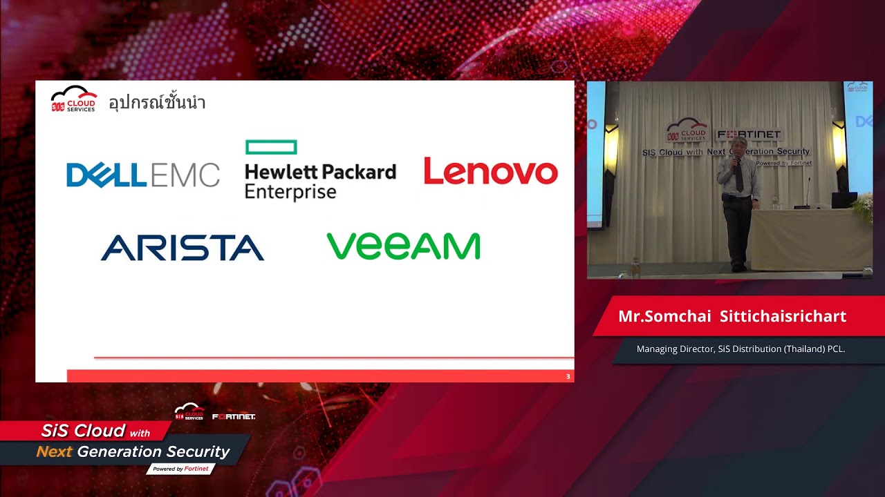 Opening Speech : SiS Cloud with Next Generation Security Powered by Fortinet - YouTube