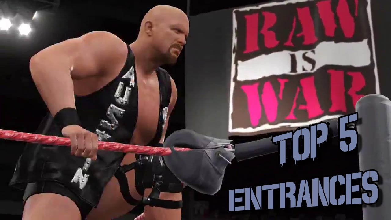 Top 5 "Stone Cold" Steve Austin Entrances - YouTube