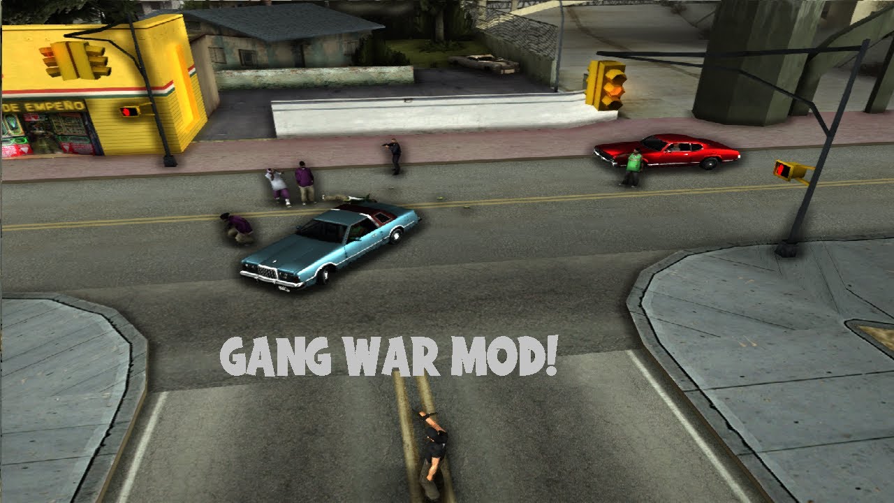 Gang War Mod - GTA SAN ANDREAS - YouTube